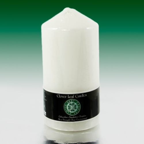 6 Pack 7.5x15cm Clover Wedding Candles - BuyCandles.co.za